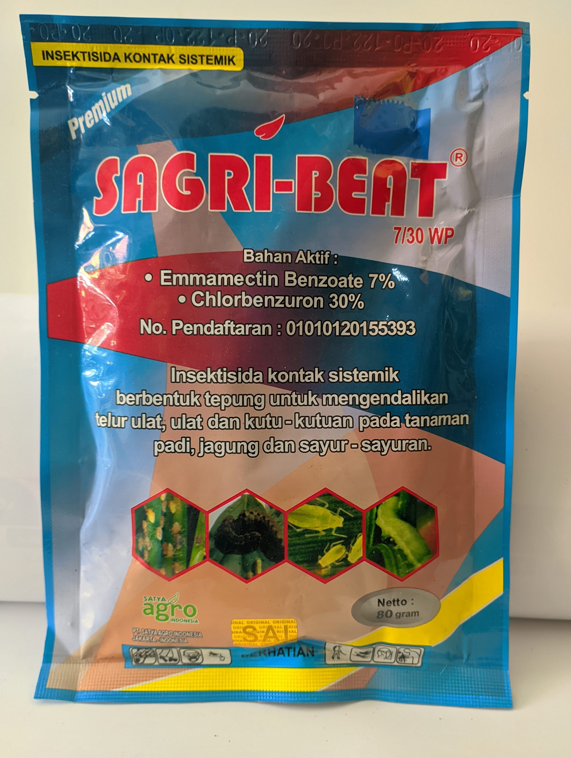 agrosae › SAGRI BEAT 7/30 WP Insektisida Kontak Sistemik