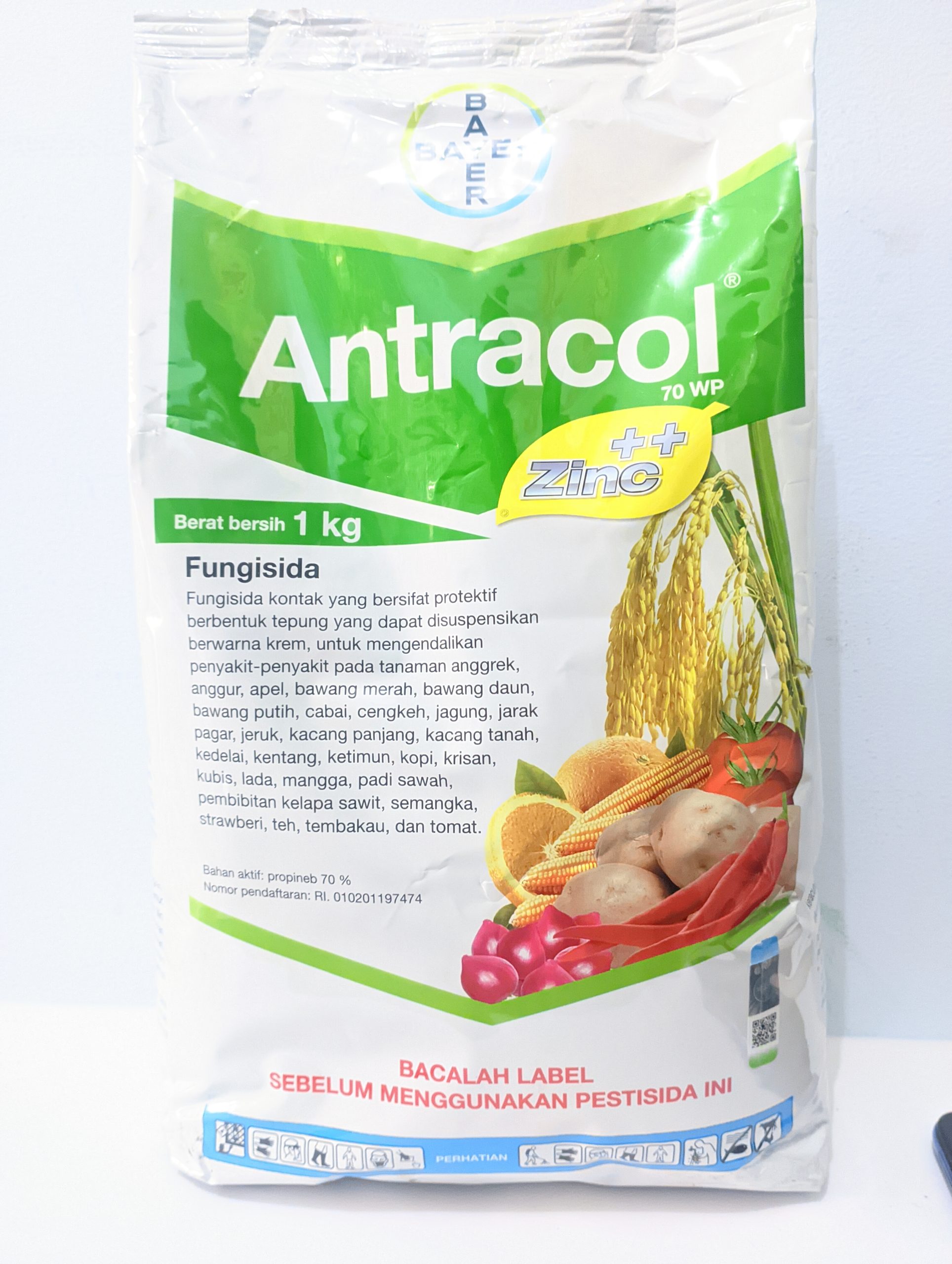 agrosae › Antracol 70 WP Fungisida Kontak 1Kg