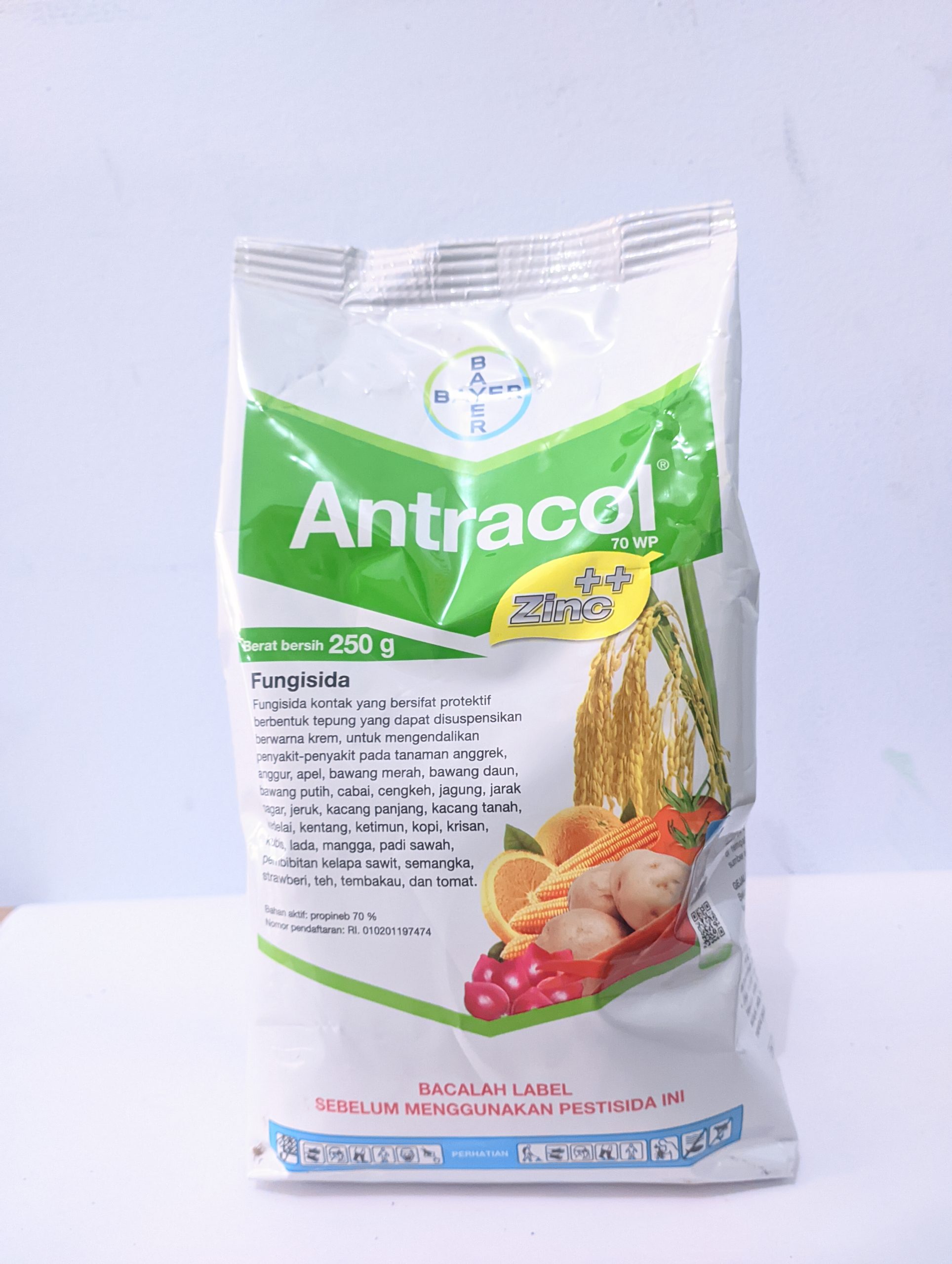 agrosae › Antracol 70 WP Fungisida Kontak 250gr