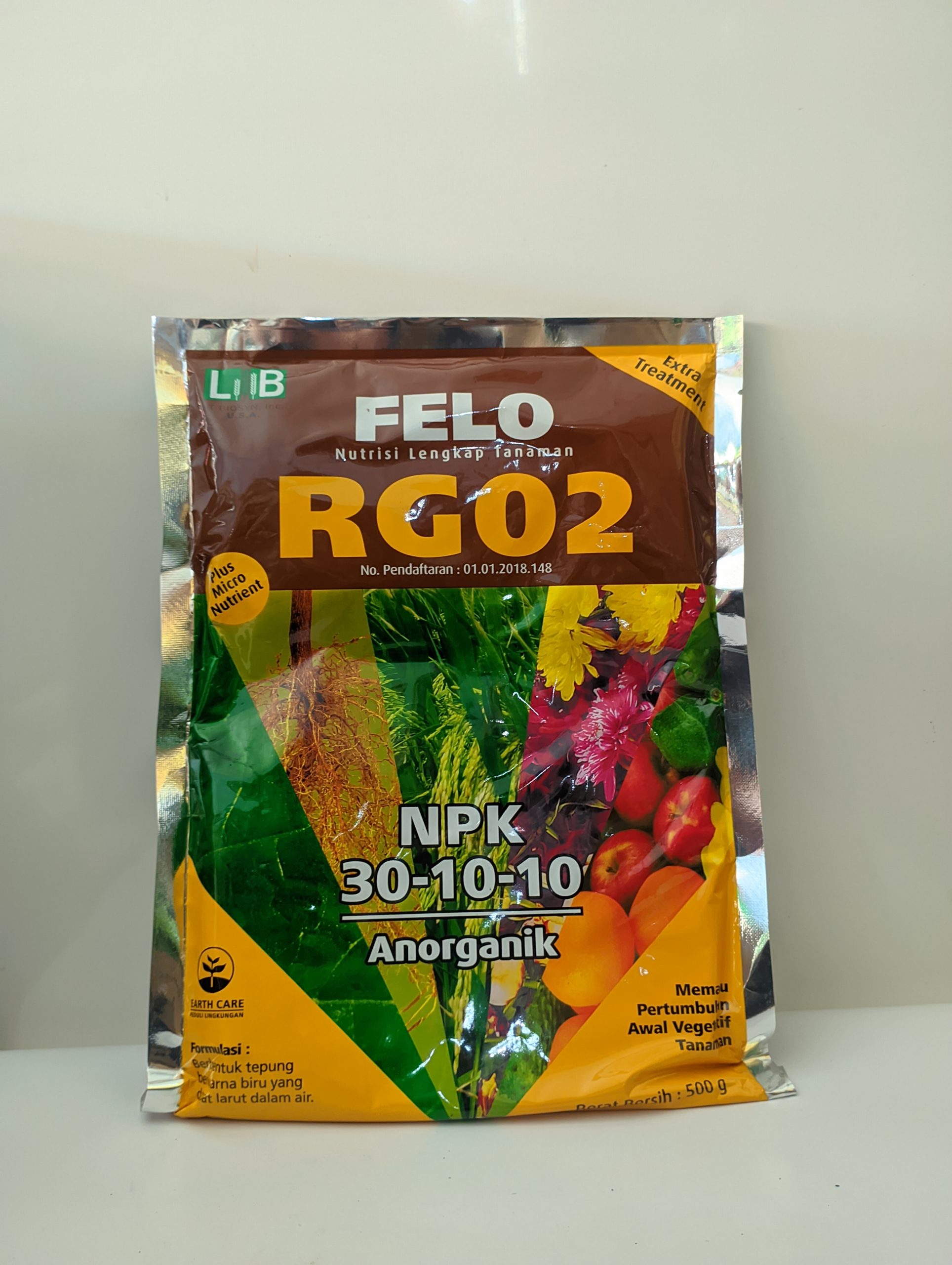 agrosae › Felo RG02 Pupuk Pelengkap 500gr