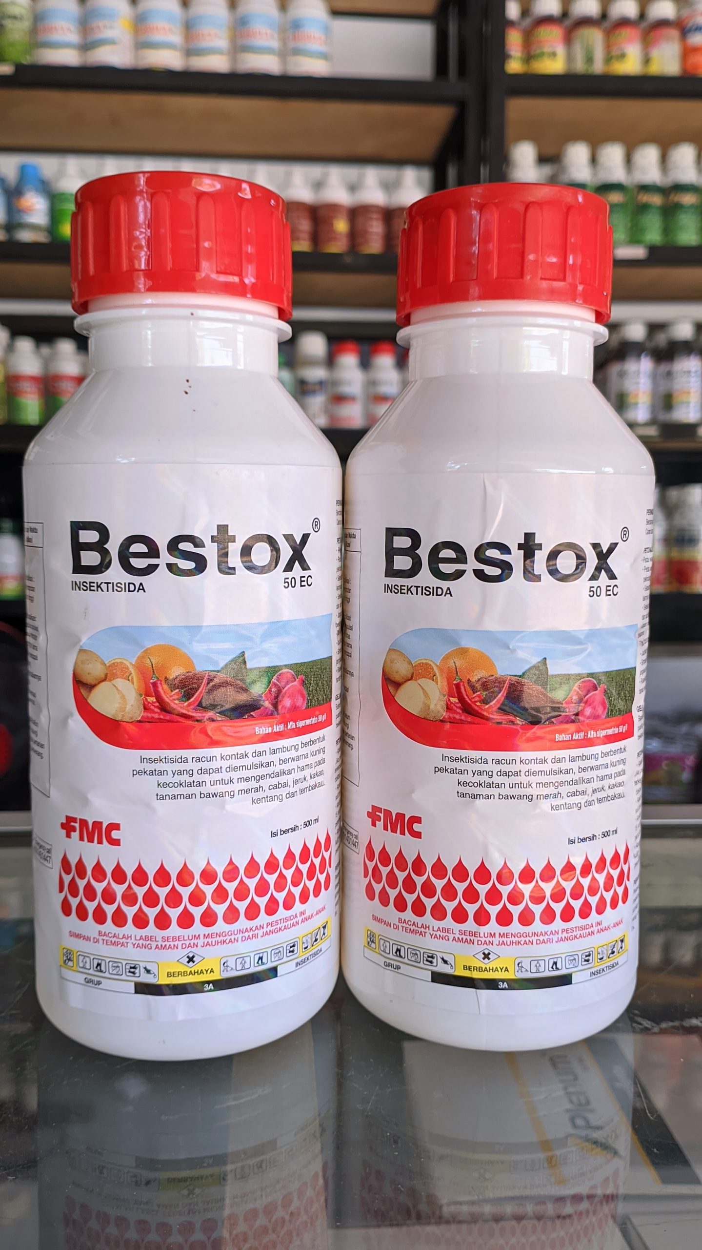agrosae › Bestox 50 EC 500ml Insektisida Racun Kontak